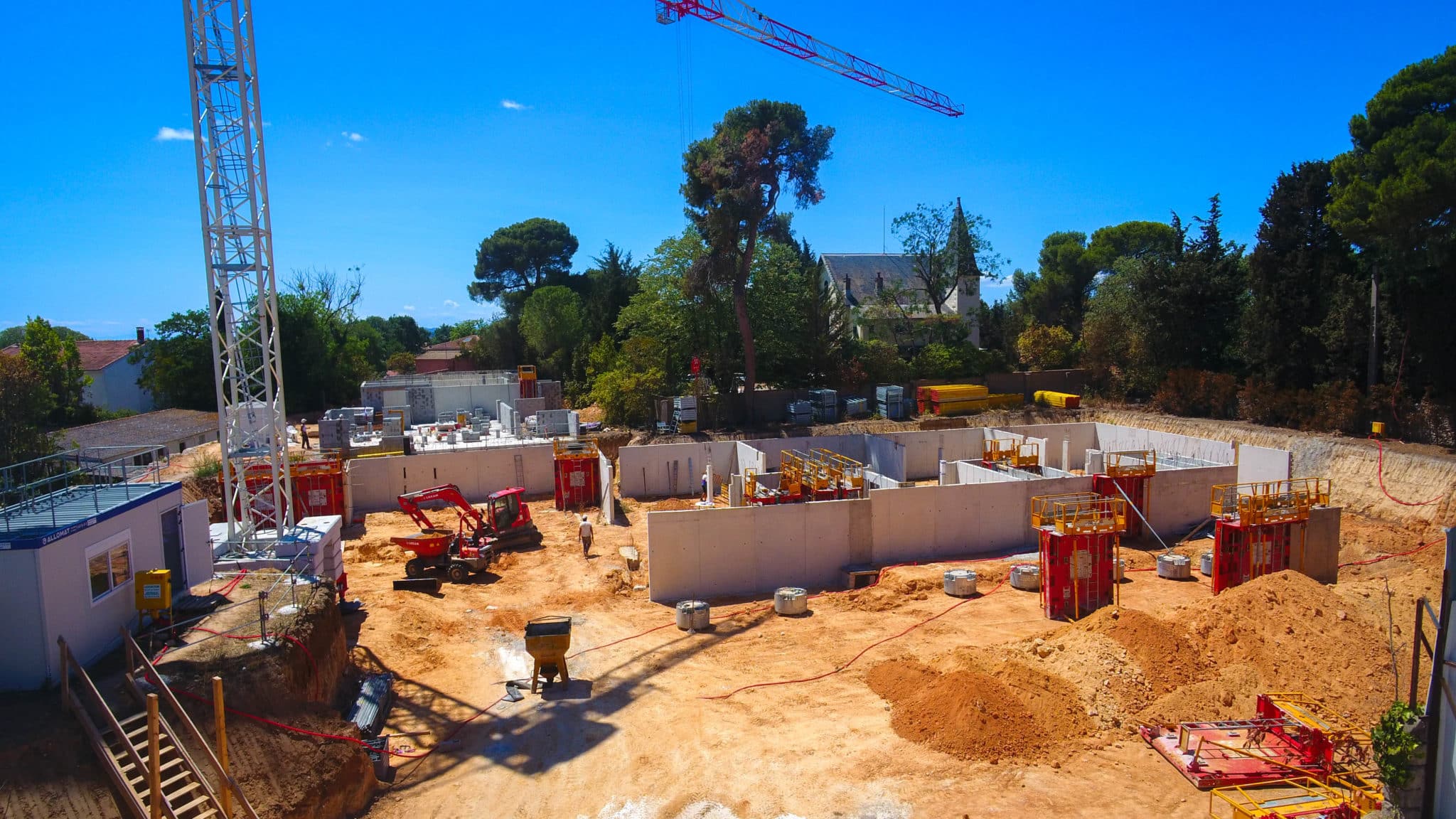 Suivi de chantier Le Mas des Arènes - Clés du Sud